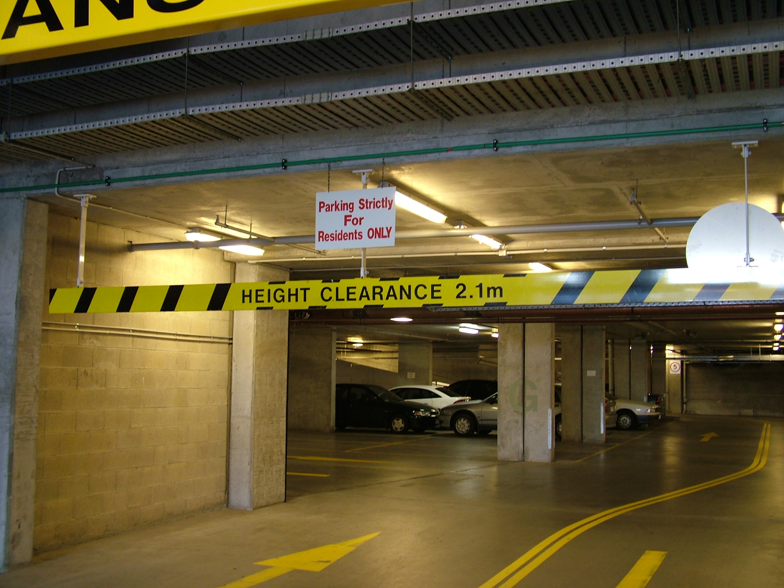 Height Clearance Signage